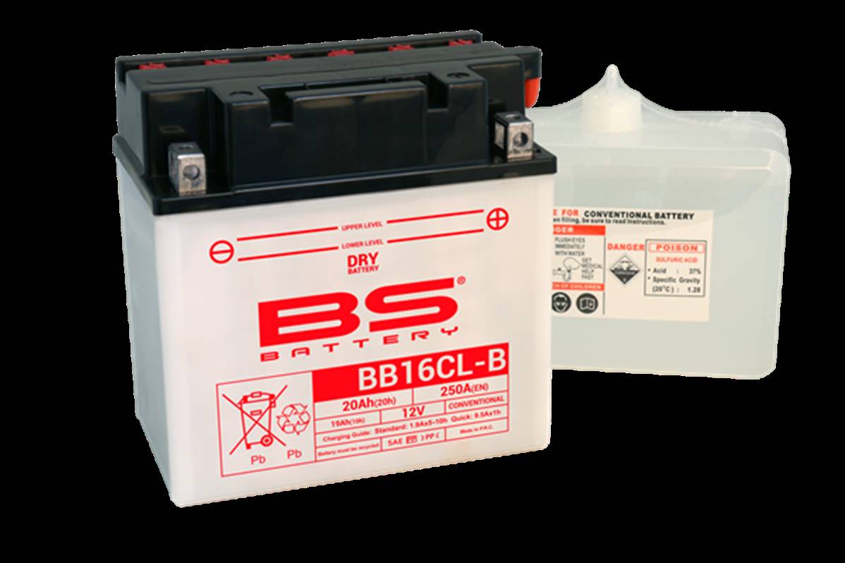 Batterie BS Battery YB16CL-B 12V 19Ah 250A | Pyrénées Batteries