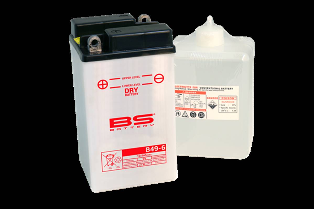 Batterie BS Battery B49-6 6V 10Ah | Pyrénées Batteries
